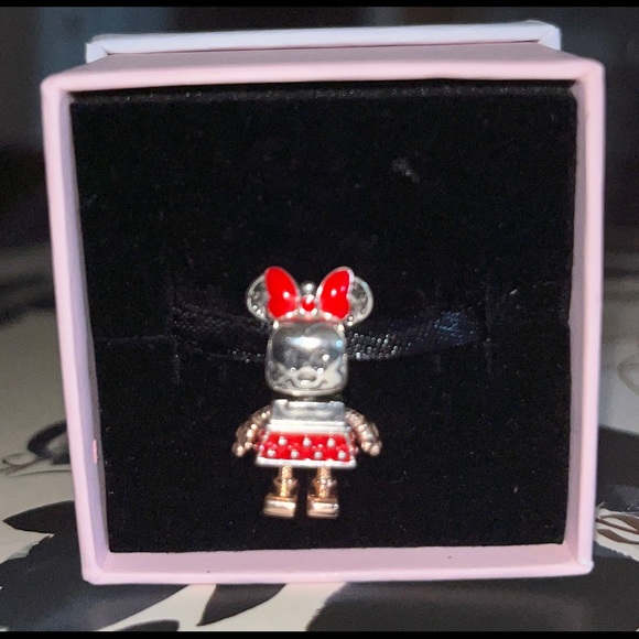 Pandora | Jewelry | Authentic Pandora Rose Disney Minnie Mouse Robot ...